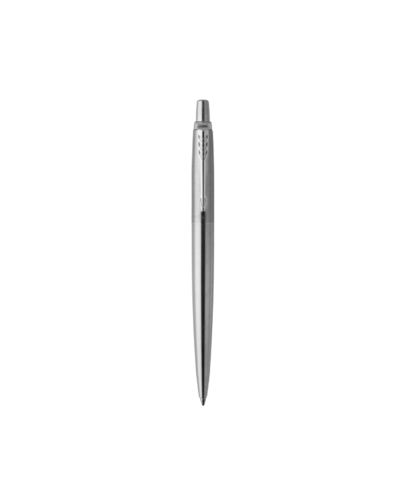 Parker Jotter Core Medium Ballpoint Pen (Black) - Stainless Steel ...